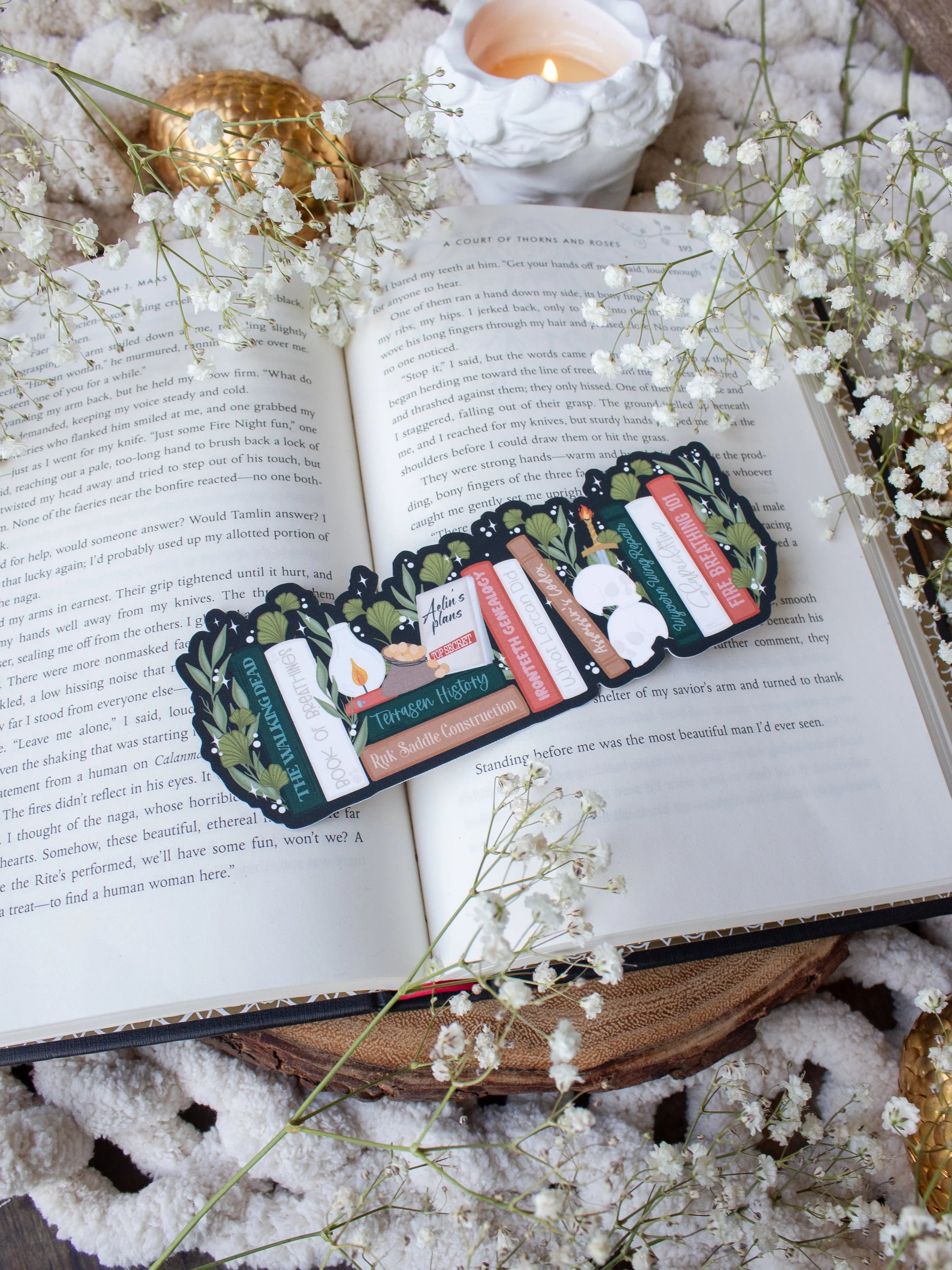 SJM Leading Lady Bookmark Bundle (Aelin, Bryce, and Feyre) | 3 Count ...