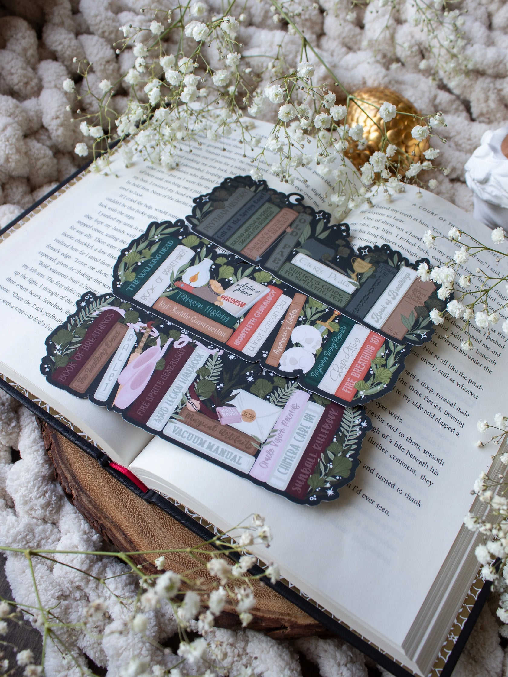 SJM Leading Lady Bookmark Bundle (Aelin, Bryce, and Feyre) | 3 Count ...