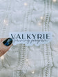 Valkyrie Training Program Waterproof Sticker | A Court of Thorns and R ...